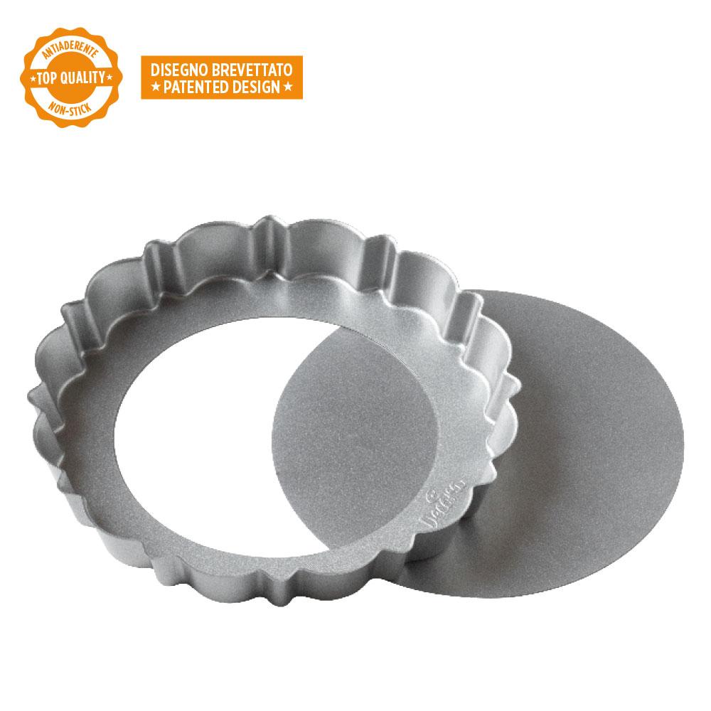 Stampo Design Tart Crostata Tondo Grande - Foralco