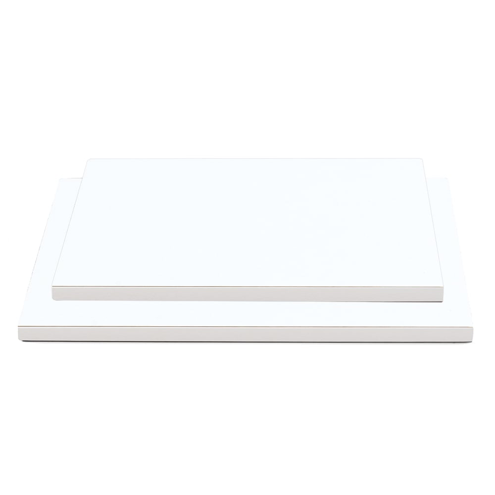 Sottotorta Rettangolare Bianco h 1,2 cm Decora - Foralco